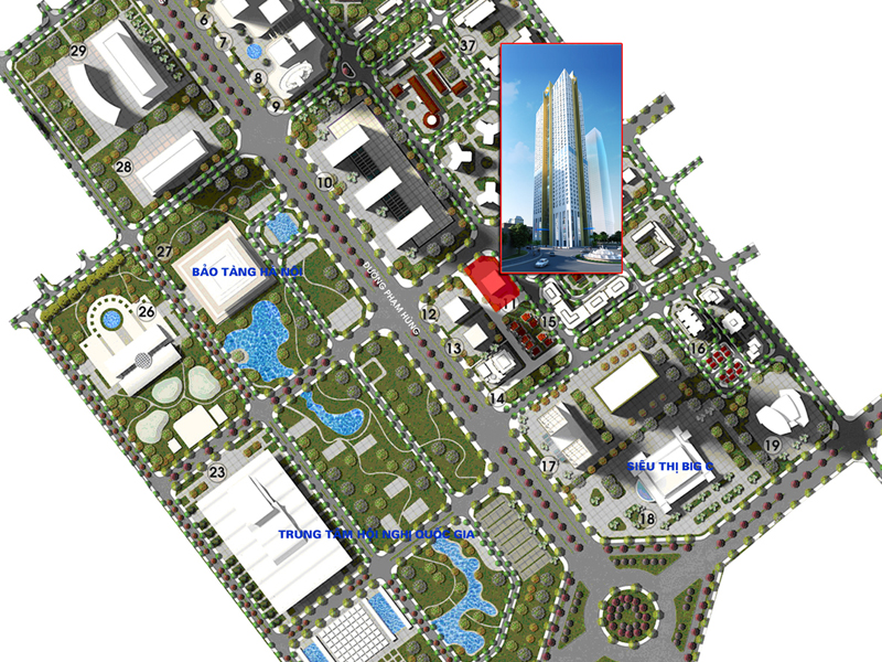 Điều chỉnh thiết kế và tên gọi dự án Hanoi ICT Tower - CafeLand.Vn