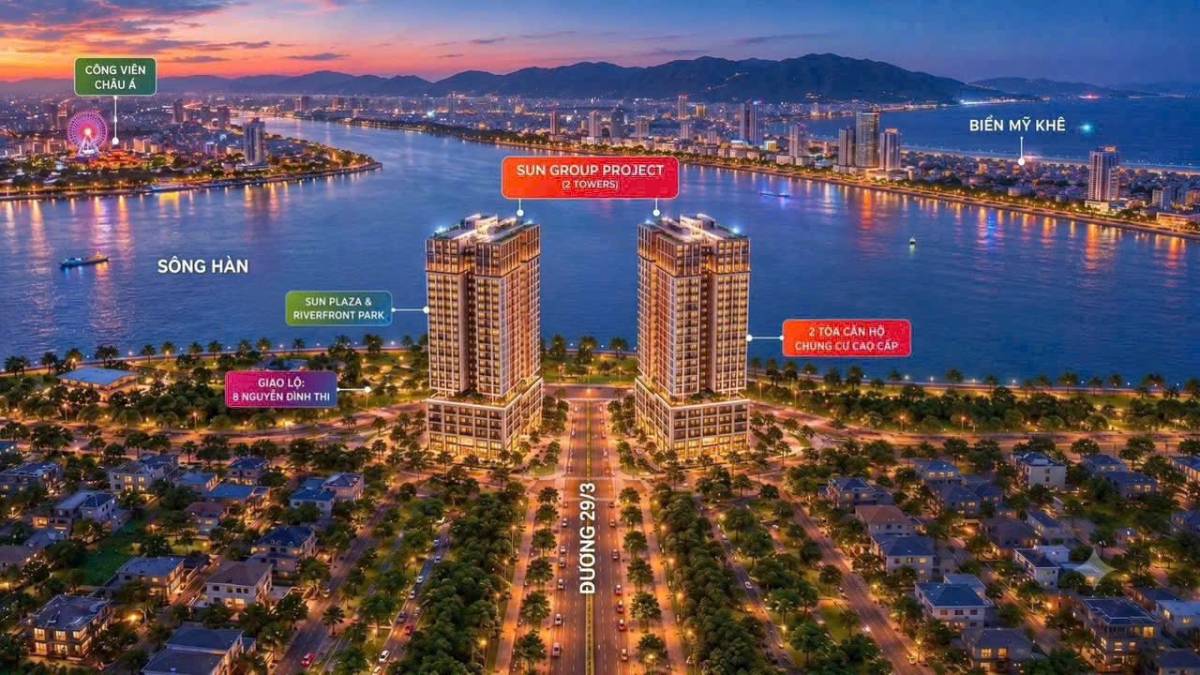 SUN GROUP CHÍNH THỨC RA MẮT S-LIGHT TOWER ĐÀ NẴNG
